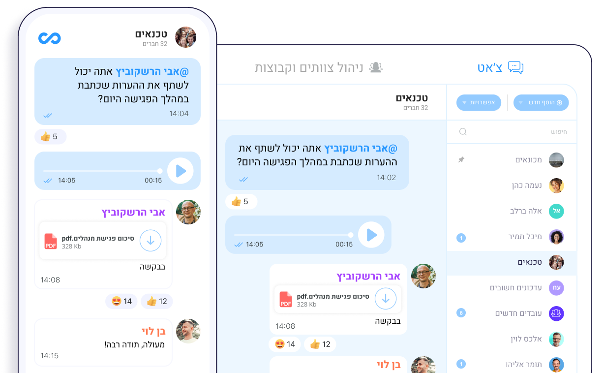 עמוד Workplace migration ישראל | Connecteam